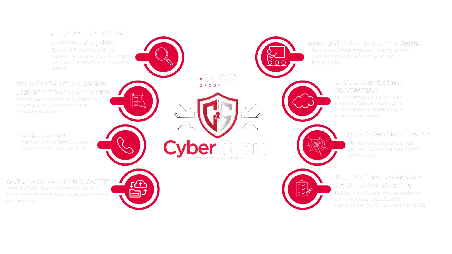 CyberGuard - SME Cyber Security - Amicis Group